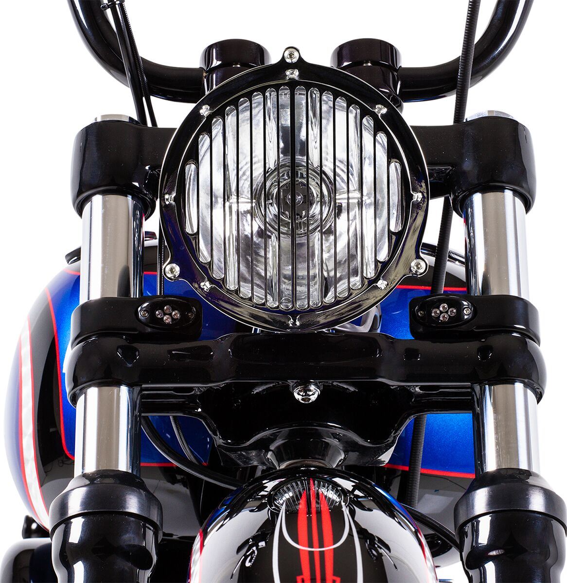 Joker Machine LED Fork-Mount Marker Lights Harley Davidson XL 1200 X A ...